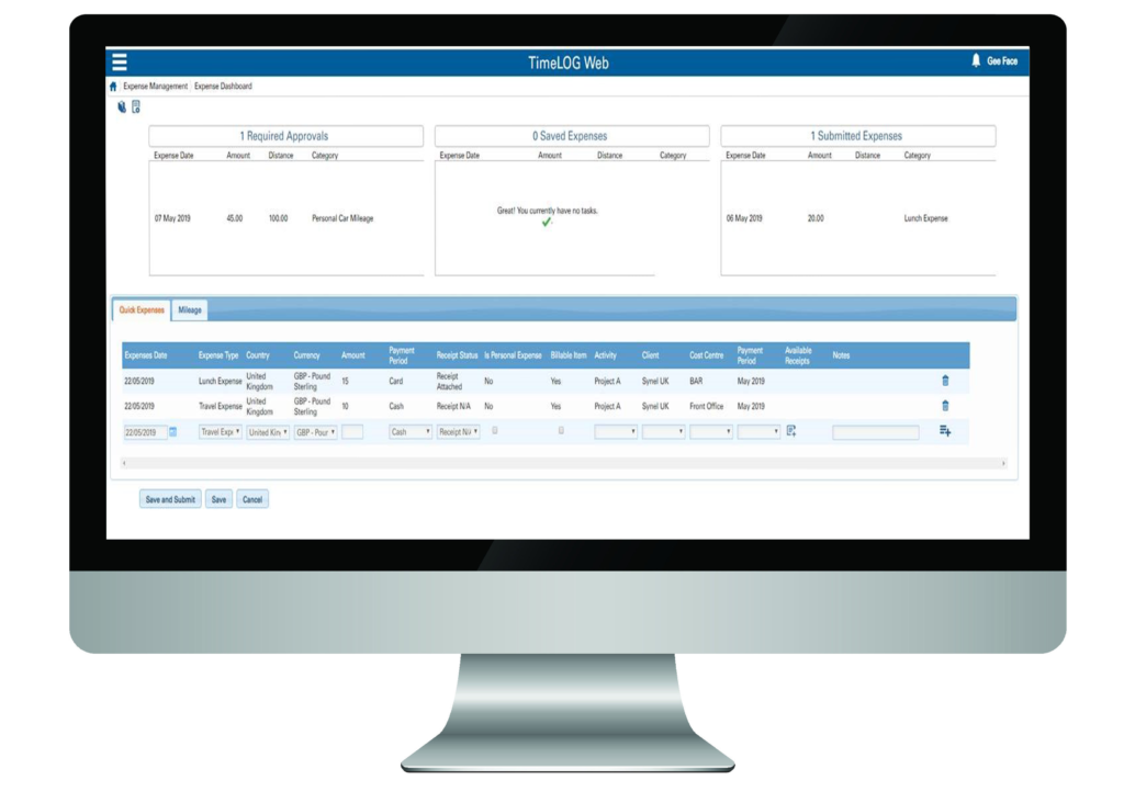 Expenses Management Solution for effortless expenses management by Synel UK